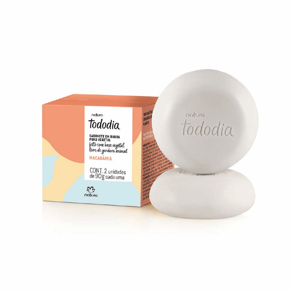 Natura Tododia Macadamia Bar Soap 180g – Pure Brazil