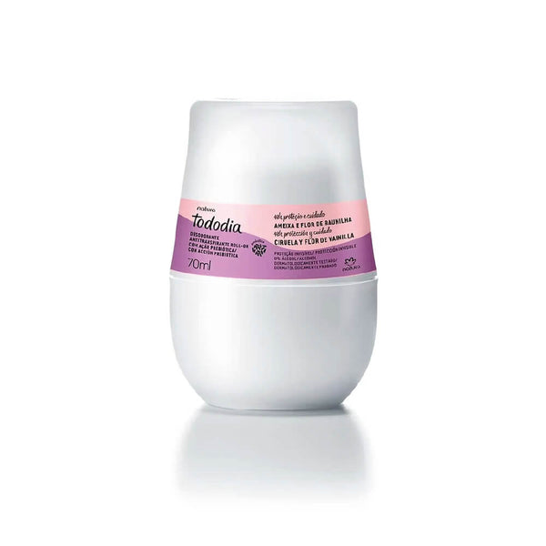 Natura Tododia Plum And Vanilla Flower Roll-On Deodorant 70ml – Pure Brazil