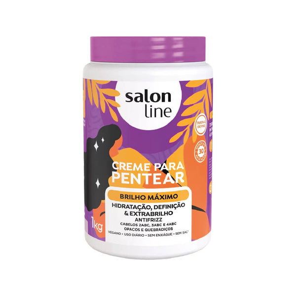 Salon Line Maximum Shine Leave-In Cream 1kg – Pure Brazil
