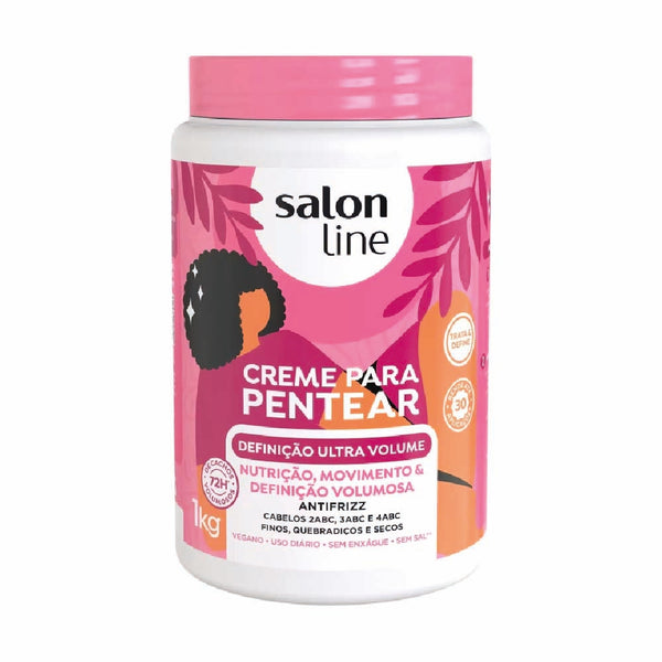 Salon Line Ultra Volume Definition Leave-In Cream 1kg – Pure Brazil